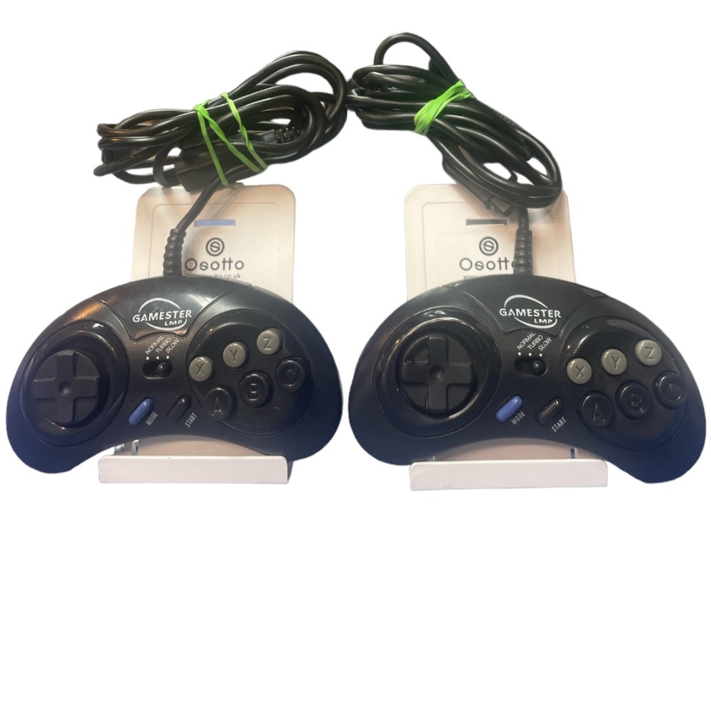 Gamester 2x Unofficial Mega Drive controllers - Own4Less